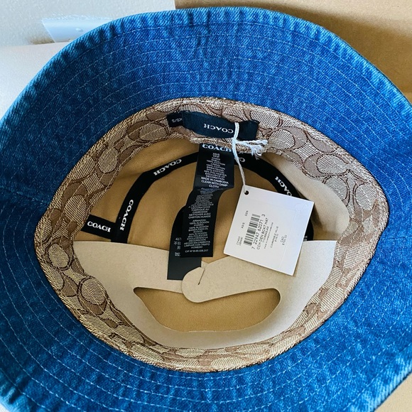 Coach | Accessories | Coach Denim Bucket Hat Size Xss | Poshmark